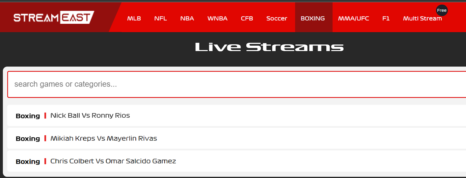 Your Ultimate Guide to Watching Boxing on Streameast